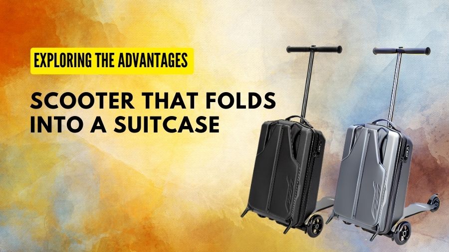 Advantages of a Foldable Scooter Suitcase for Travel – Floh Luggage